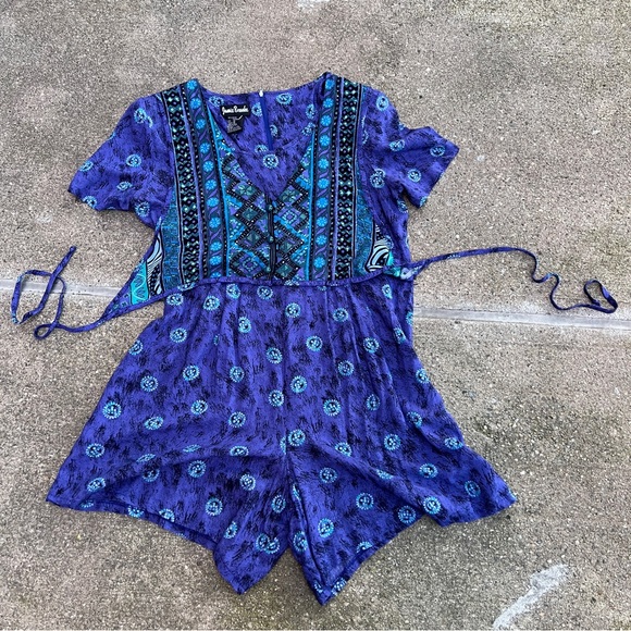 Jamie Brooke | Pants & Jumpsuits | Vintage 9s Jamie Brooke Romper ...